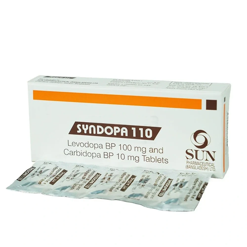 Syndopa Tablet 100 mg+10 mg Uses, Dosage, Side Effects - Bissoy